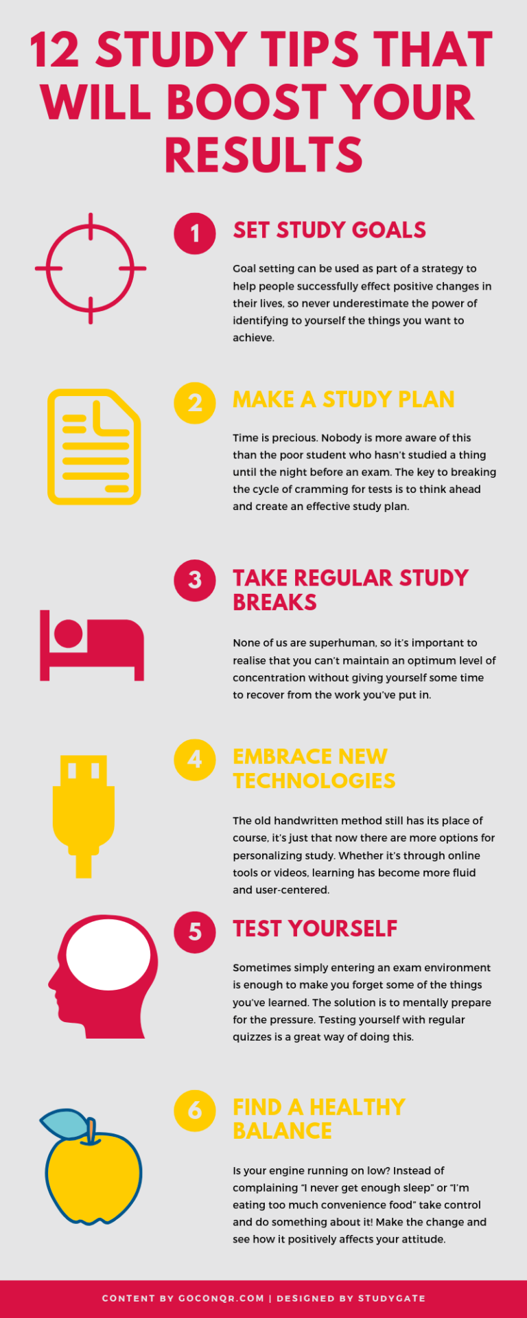12 Study tips that will boost your results-1 - StudyGate Blog